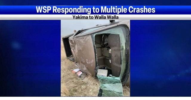 WSP responds to 57 crashes from Yakima to Walla Walla | News ...