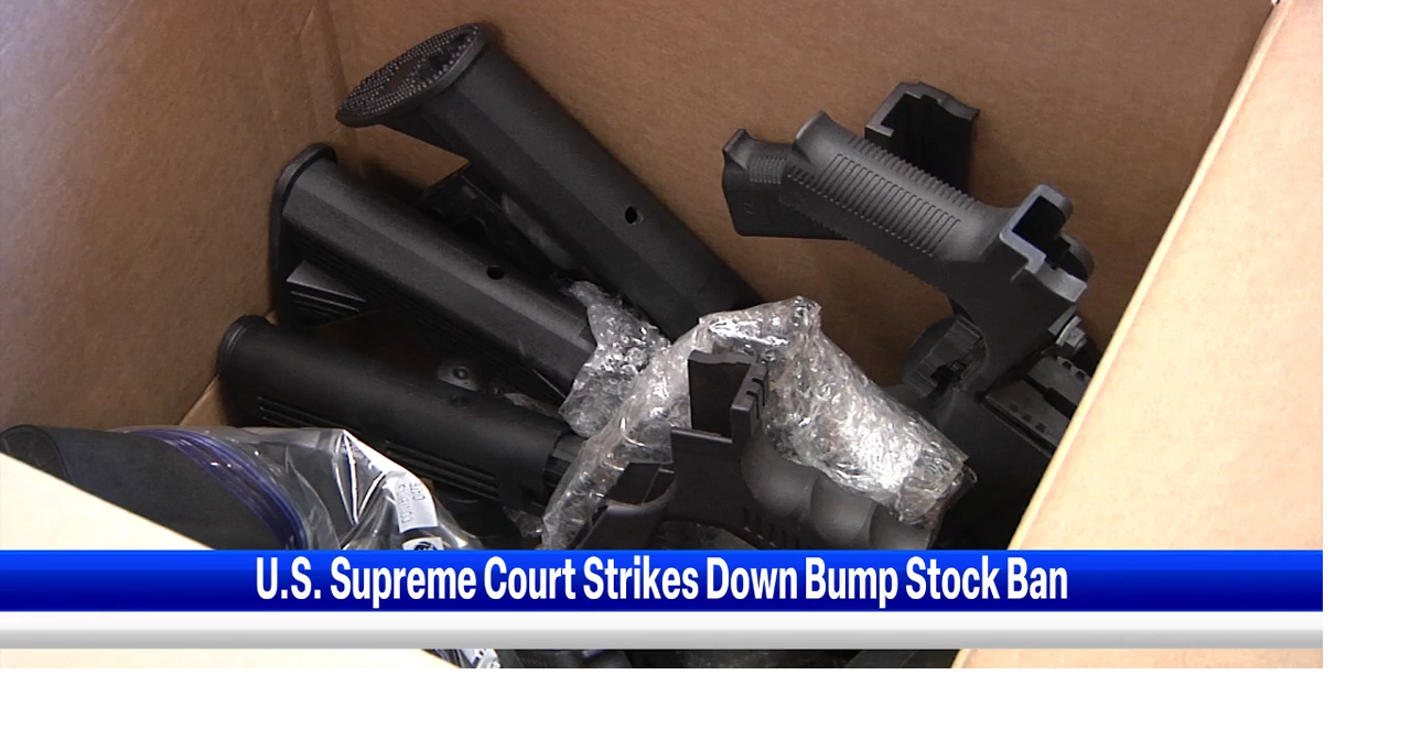 Supreme Court strikes down bump stock ban | Top-video | nbcrightnow.com