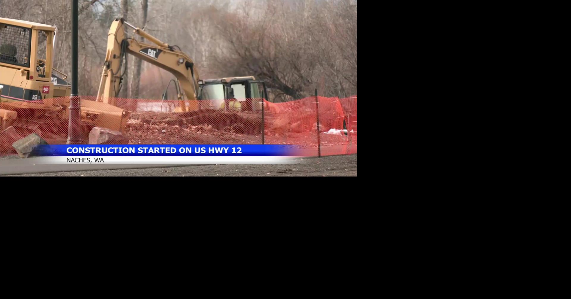Naches Highway 12 construction update: crews work daily to repair ...