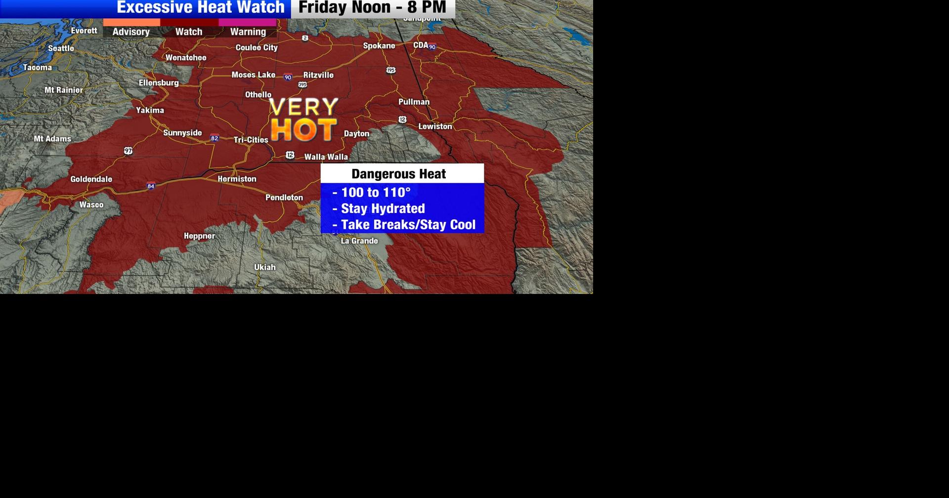 Weather Alert... Dangerous heat returns this Friday. | Weather ...