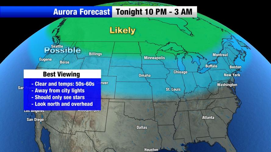 Northern Lights and a Hot Weekend | | nbcrightnow.com