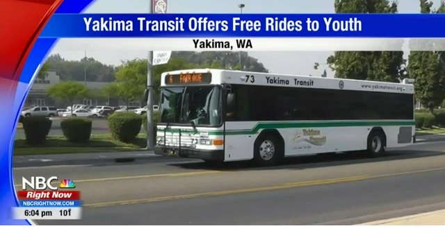 Yakima Transit offers free rides to youth | News | nbcrightnow.com