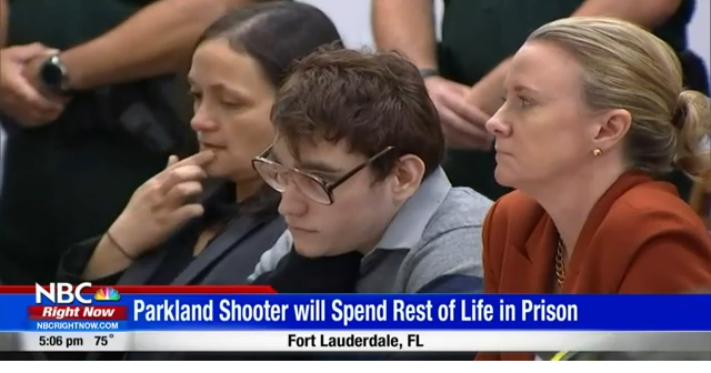 Parkland school shooter spared from execution for killing 17 | Top ...