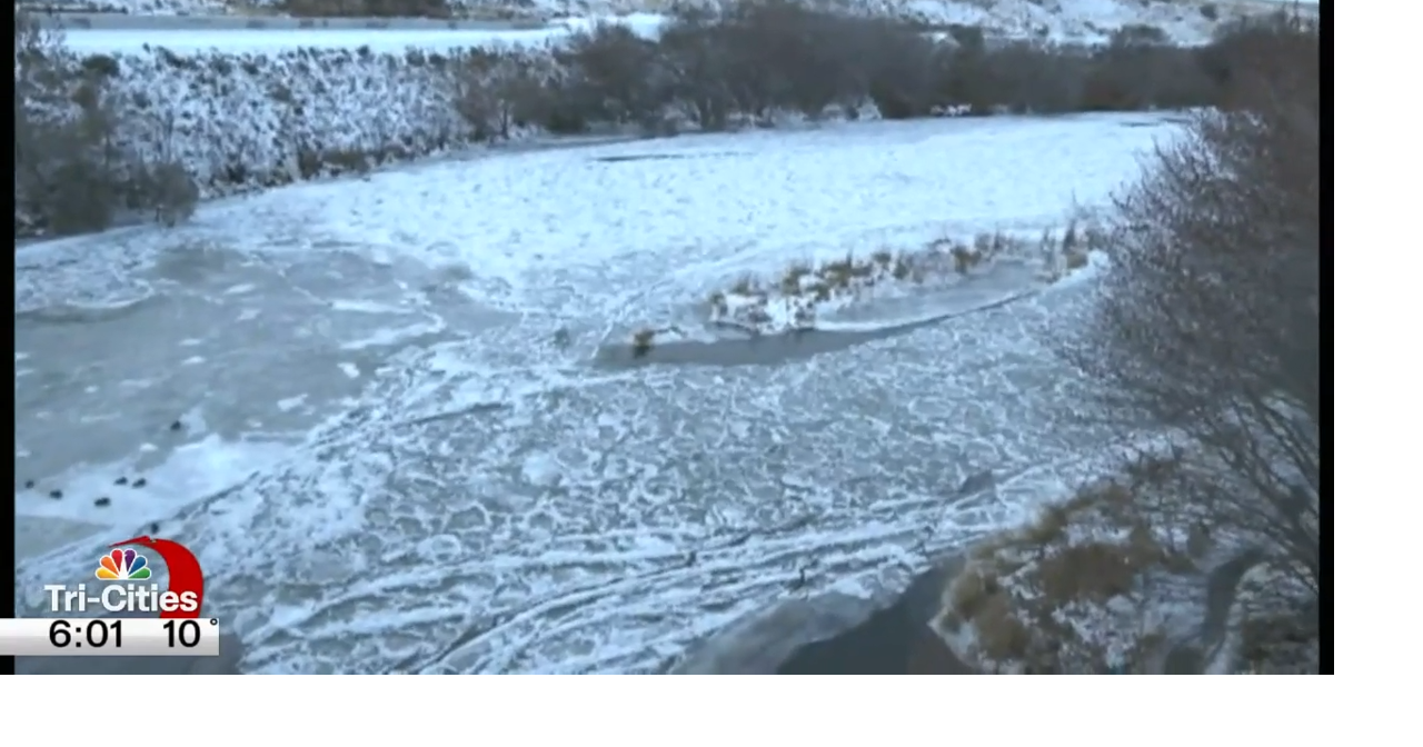 Why you should avoid frozen bodies of water as temperatures drop | News ...