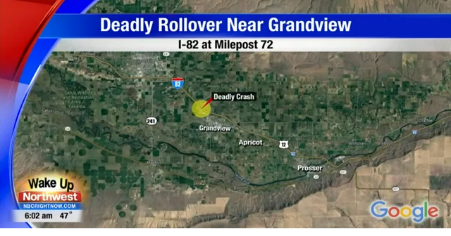 One person dead after roll over crash near Grandview | News ...