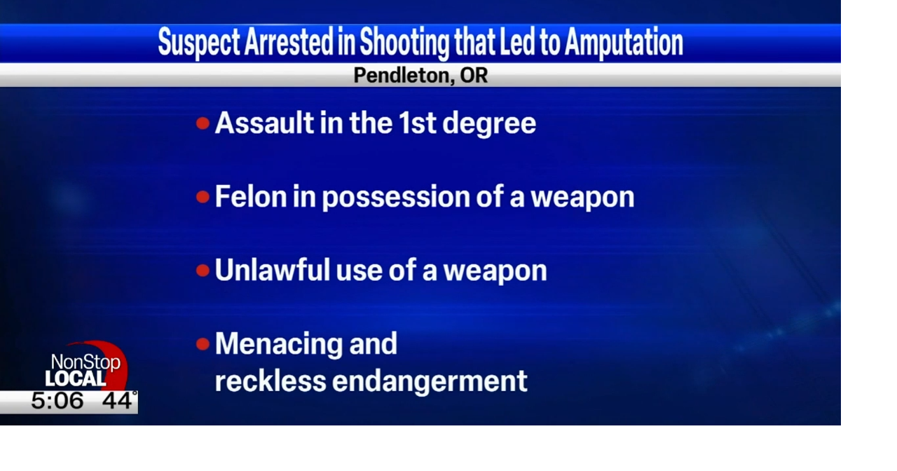 Arrest made in Pendleton shooting | News | nbcrightnow.com