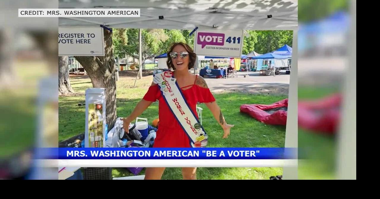 Mrs. Washington American Alyssa Heinrich champions voter engagement ...