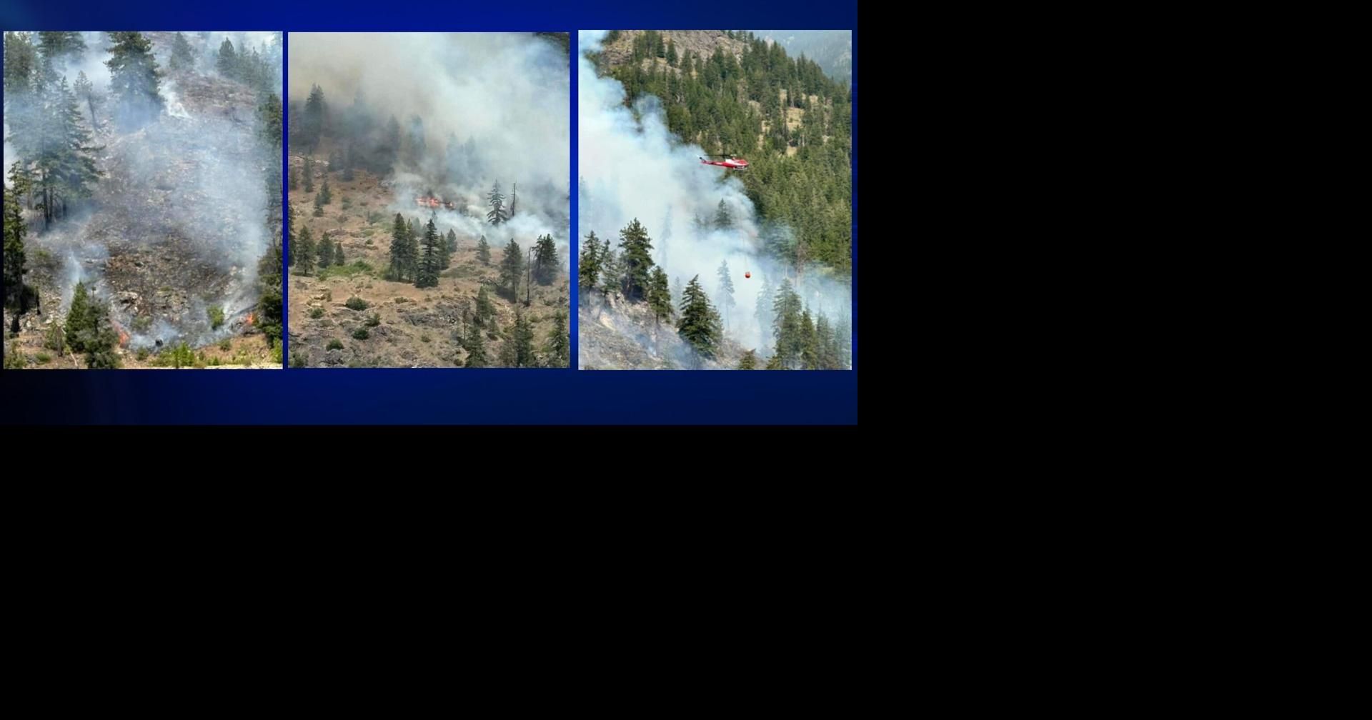 Pioneer Fire burns nearly 4,000 acres in Chelan County, expected to ...