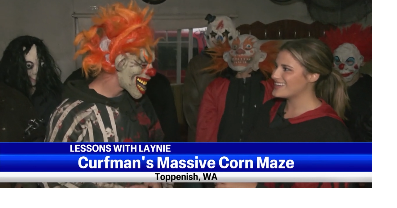 Lessons with Laynie: Scare acting at Curfman's Massive Corn Maze ...