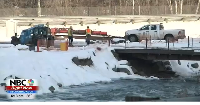 Nelson Dam construction continues strong in the snow | News ...