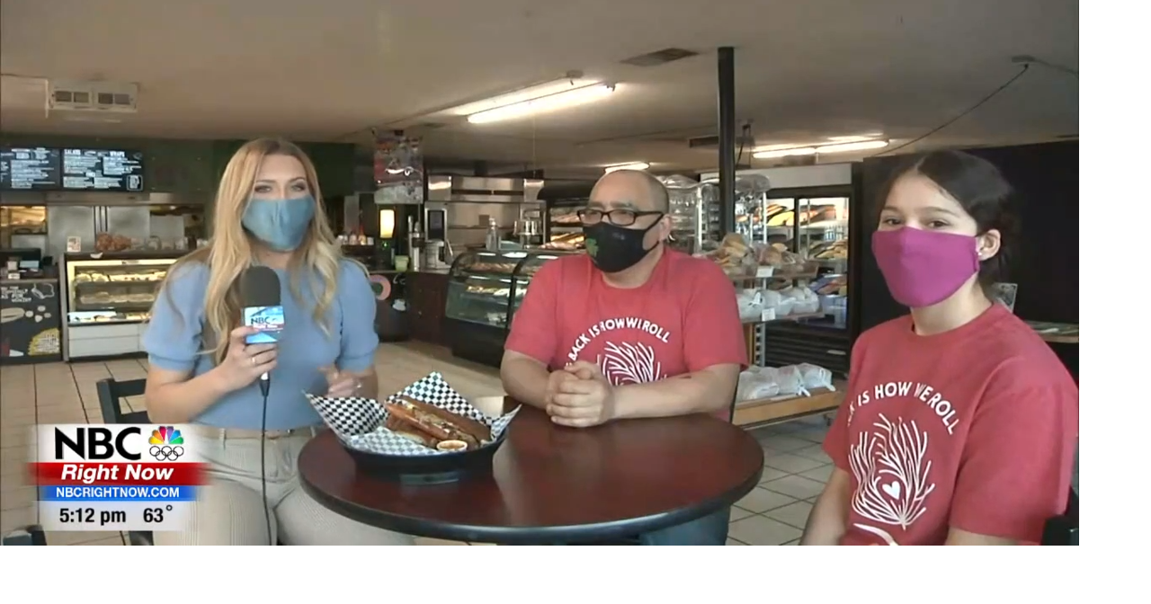 Jordan Tolbert is at Vinny's Bakery to support United Way's annual ...