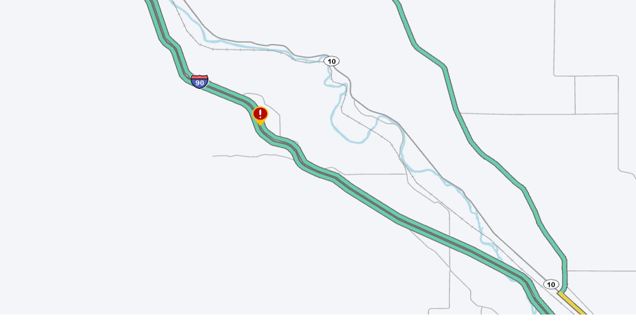 I-90 scheduled to close overnight for semi recovery | Traffic ...