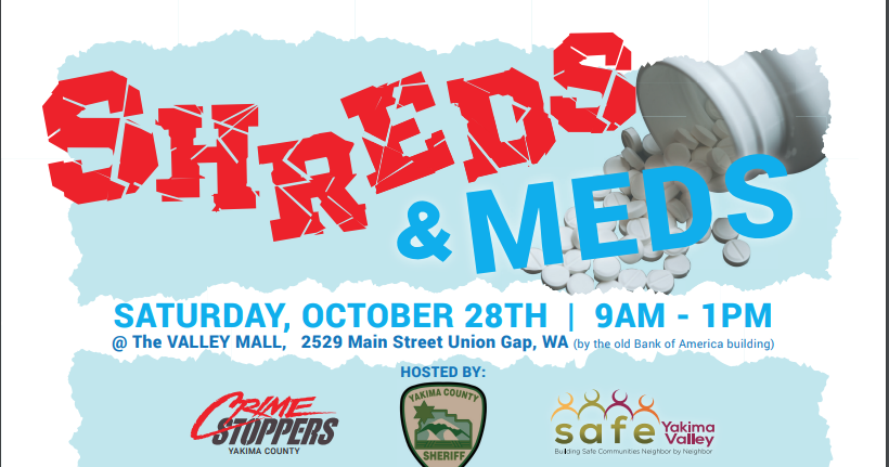 Shreds and Meds event will be in Union Gap Oct. 28 | News | nbcrightnow.com