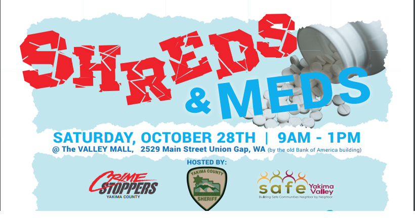 Shreds and Meds event will be in Union Gap Oct. 28 | News | nbcrightnow.com