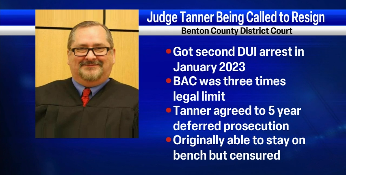 Prosecutor calls for resignation of Benton County Judge after 2nd DUI ...