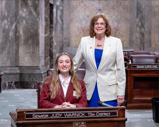 Ellensburg teens serve as pages for Sen. Judy Warnick | News ...