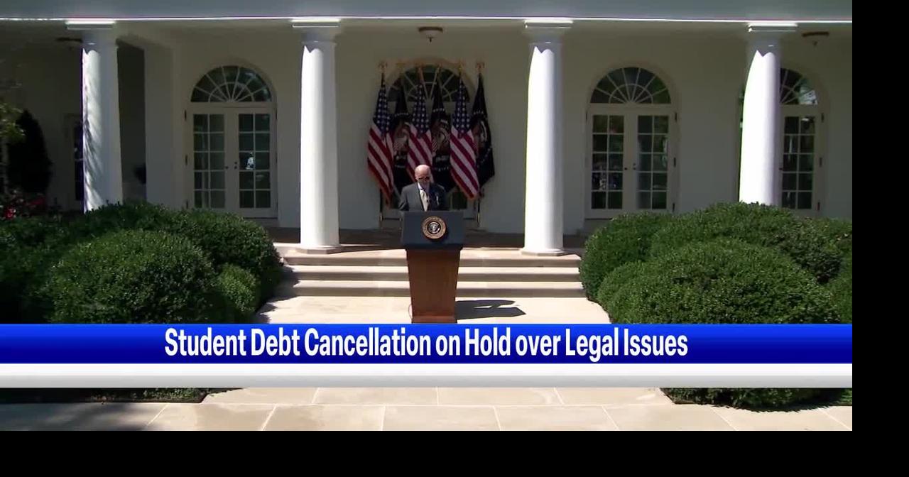 Student debt cancellation plan on hold over legal issues | Northwest ...