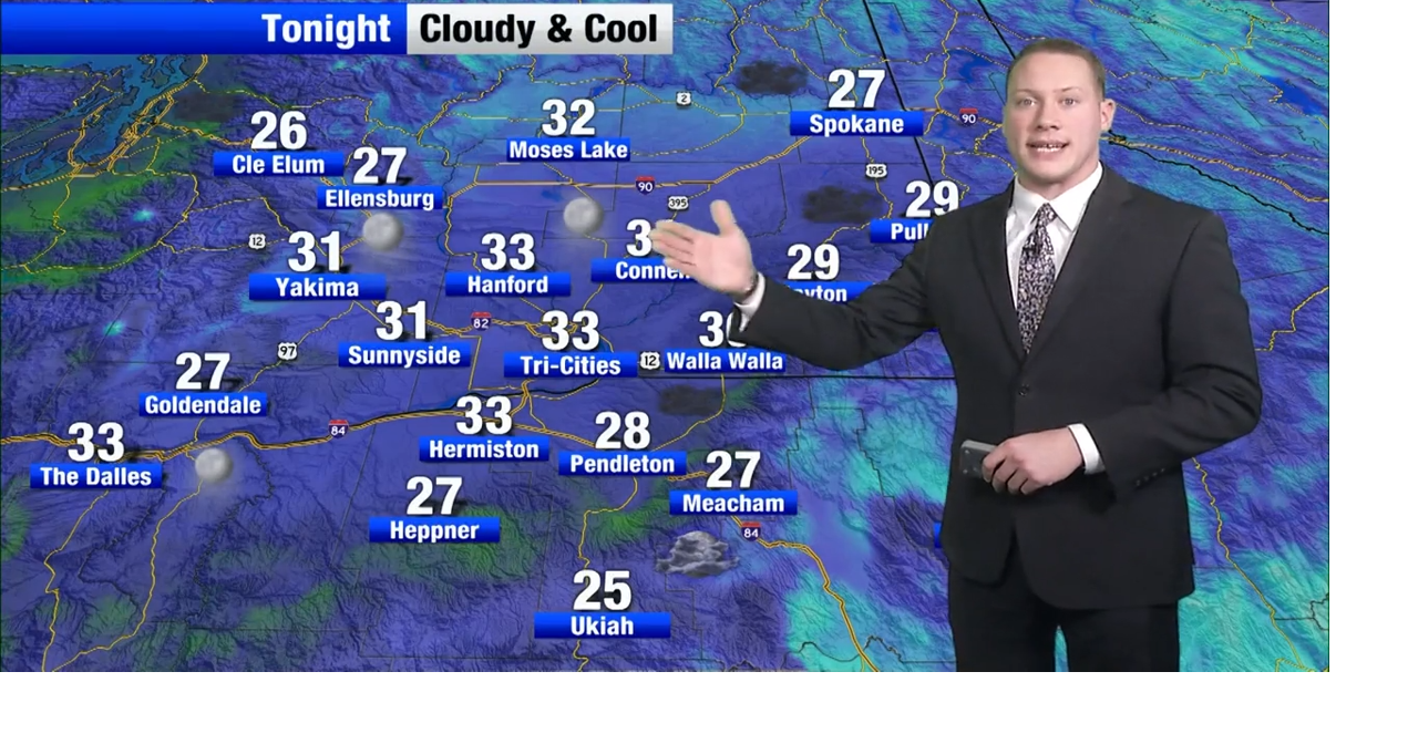 Cold and cloudy with gusts increasing from the south overnight in the ...