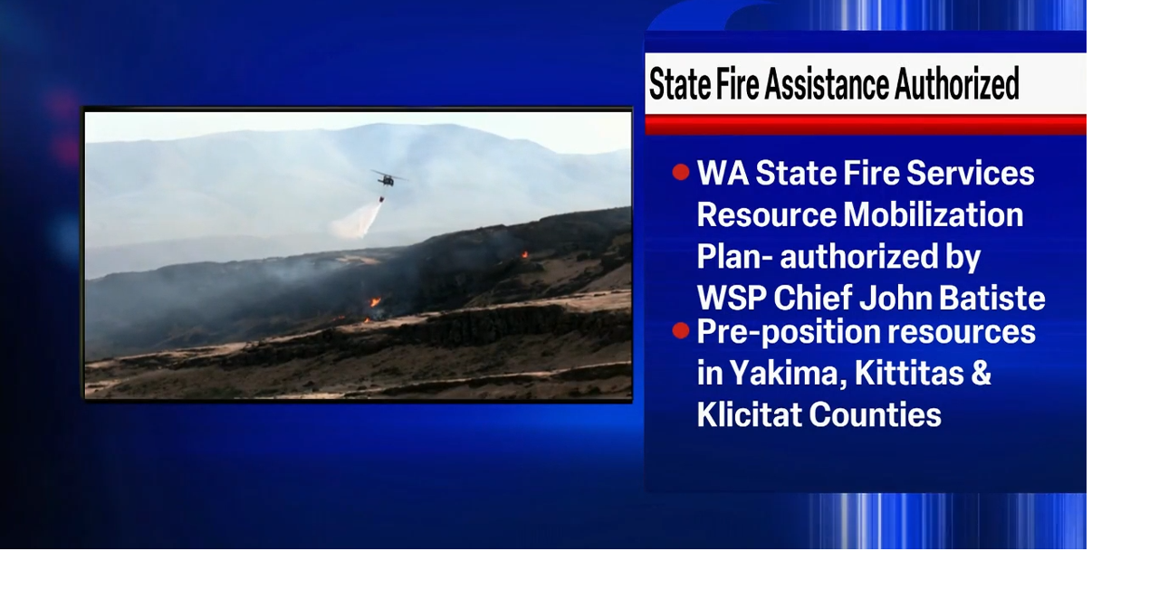 State fire mobilization authorized for Kittitas, Yakima Counties to pre ...