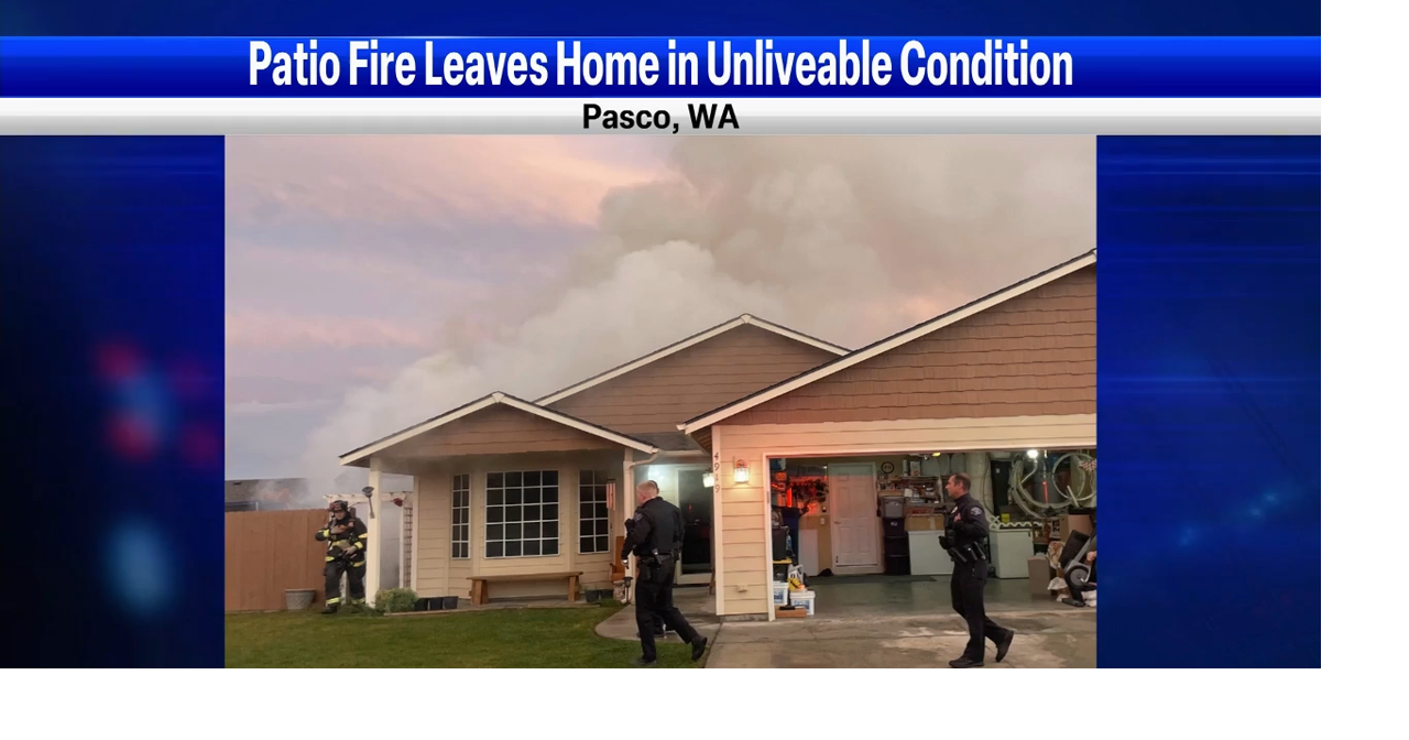 Residential structure fire in Pasco sends 1 to the hospital, fire under ...