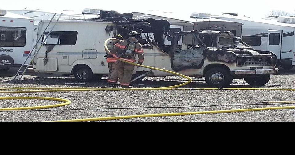 RV Catches Fire at Russ Dean Family RV Storage Lot in Pasco | Archives ...