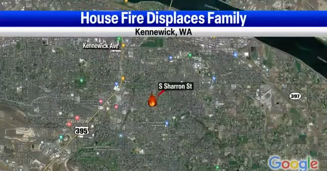 House fire in Kennewick displaces family | Fire | nbcrightnow.com
