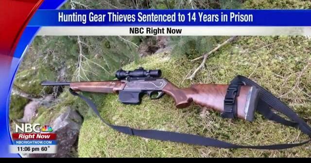 Two people receive prison time for stealing hunting gear and firearms ...