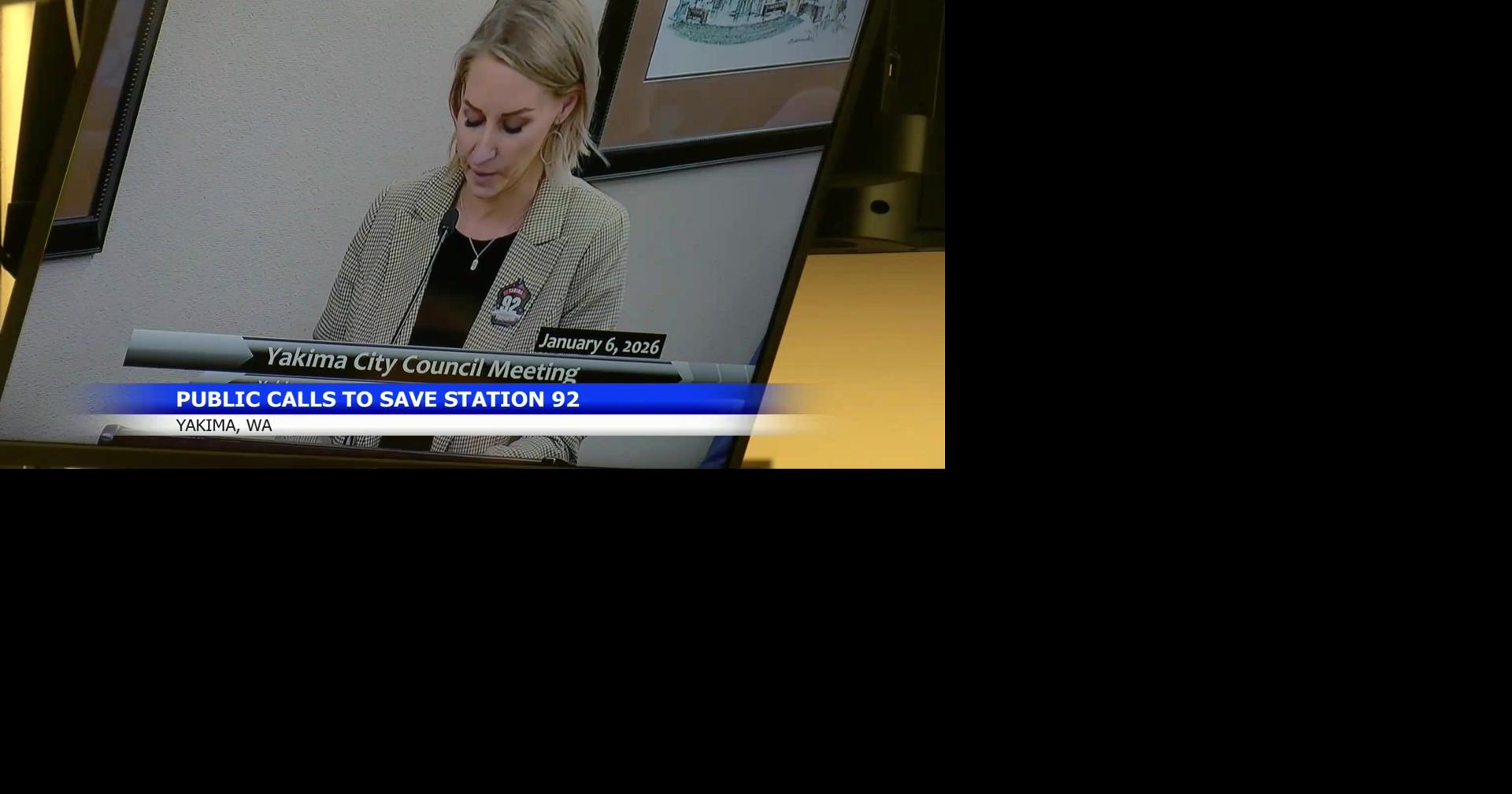 Yakima community rallies to keep fire station open amid budget cuts ...