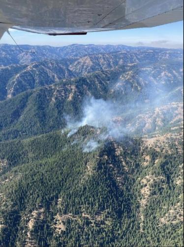 Small fire burning in Umatilla National Forest | Fire | nbcrightnow.com