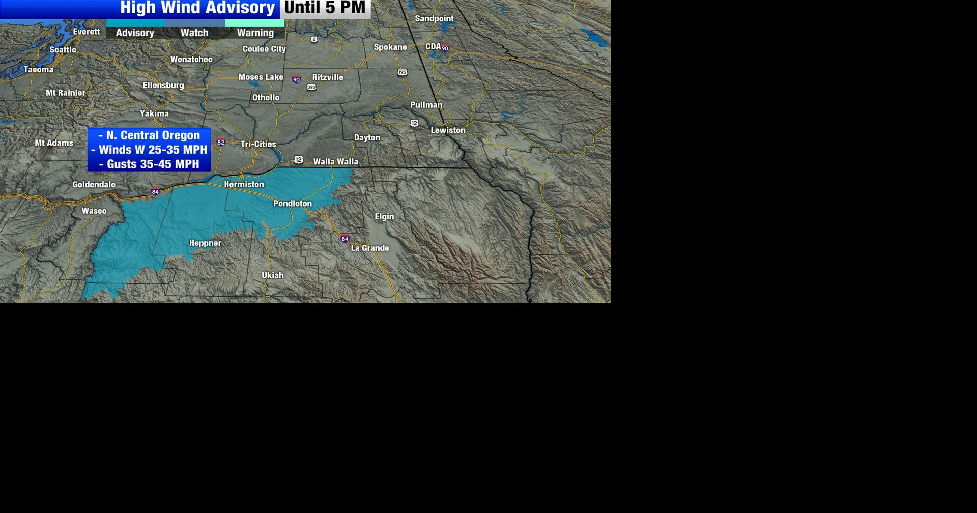 A chance of rain showers this afternoon with an isolated thunderstorm ...
