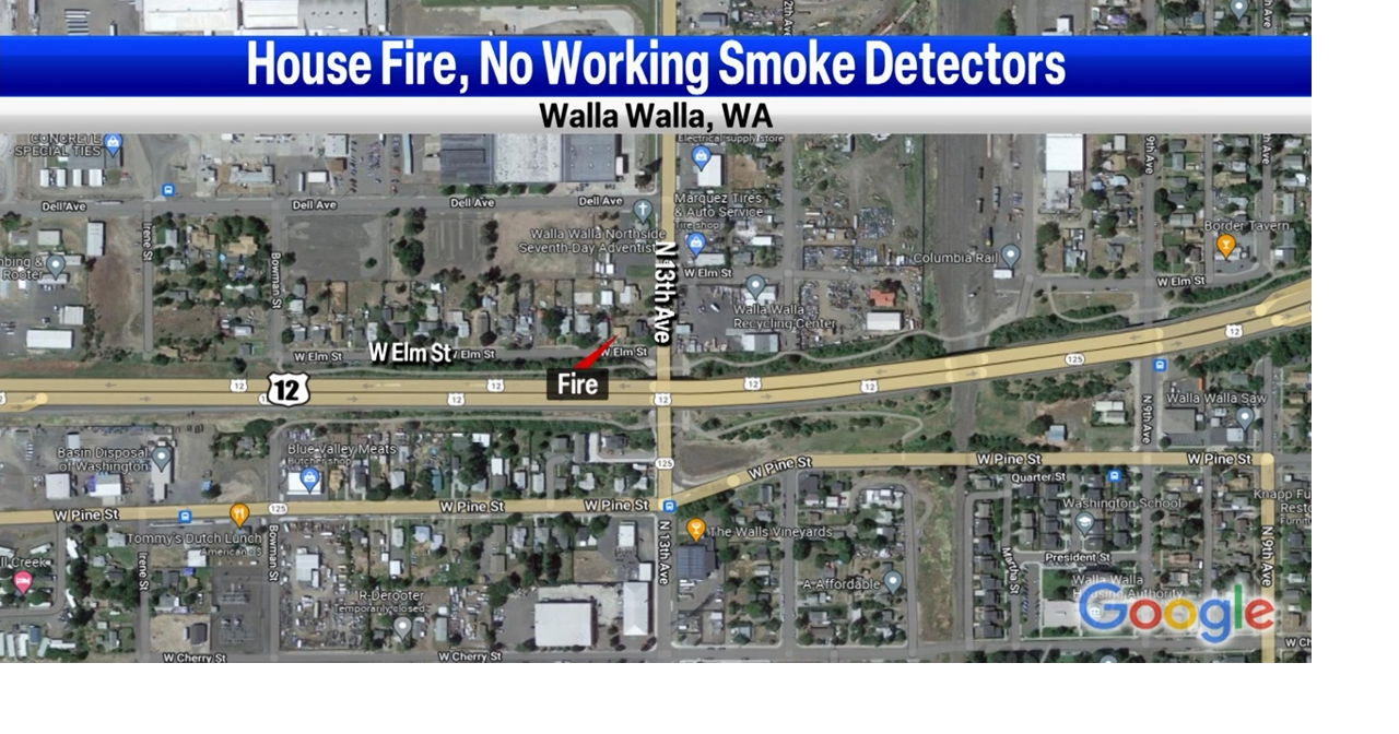 Unoccupied home burns in Walla Walla | News | nbcrightnow.com