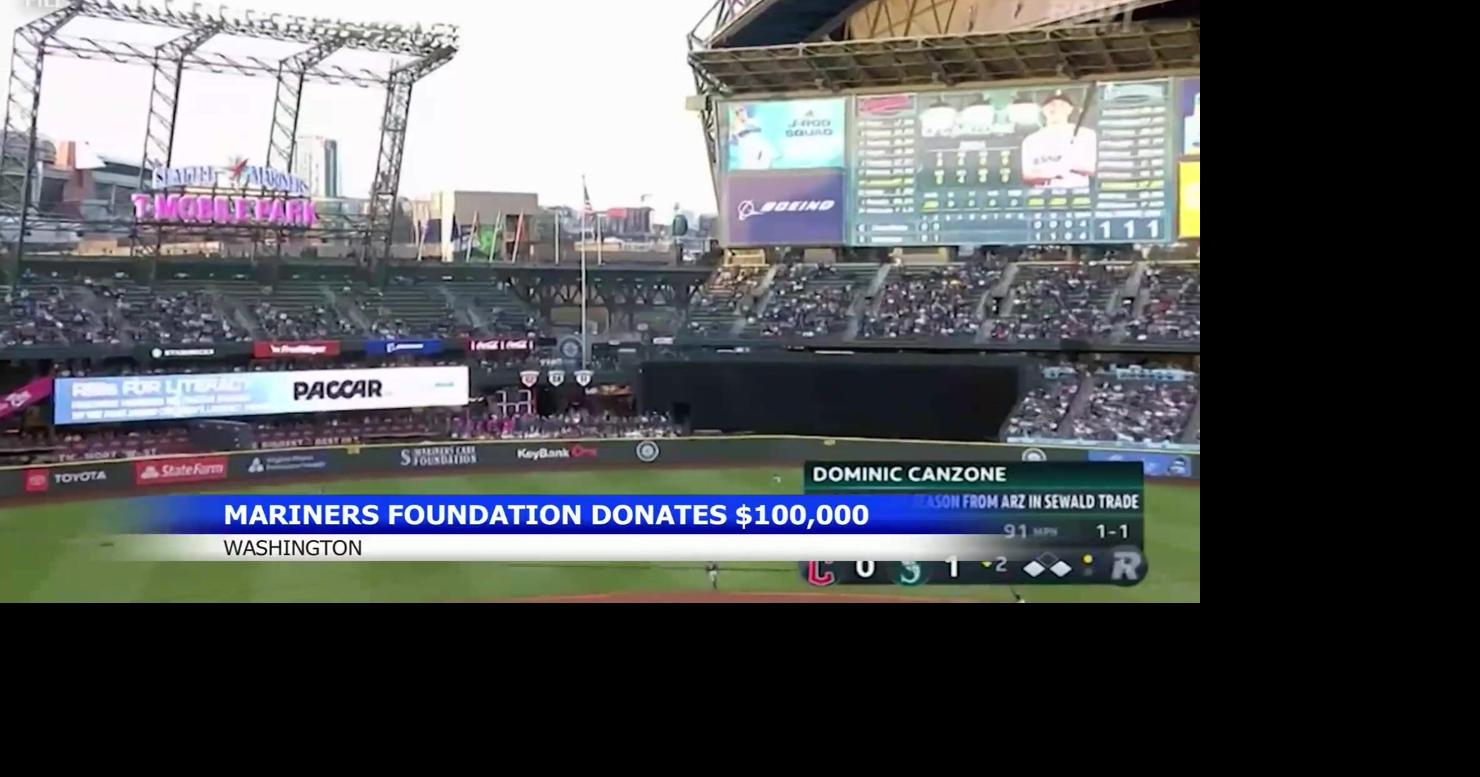 Mariners Care donates $100K to Northwest Harvest | News | nbcrightnow.com
