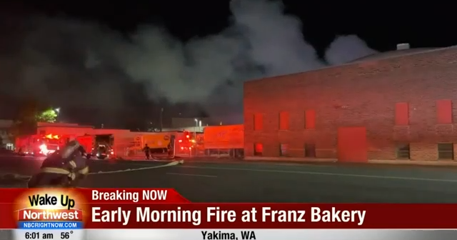 Fire in Yakima at Franz Bakery | News | nbcrightnow.com
