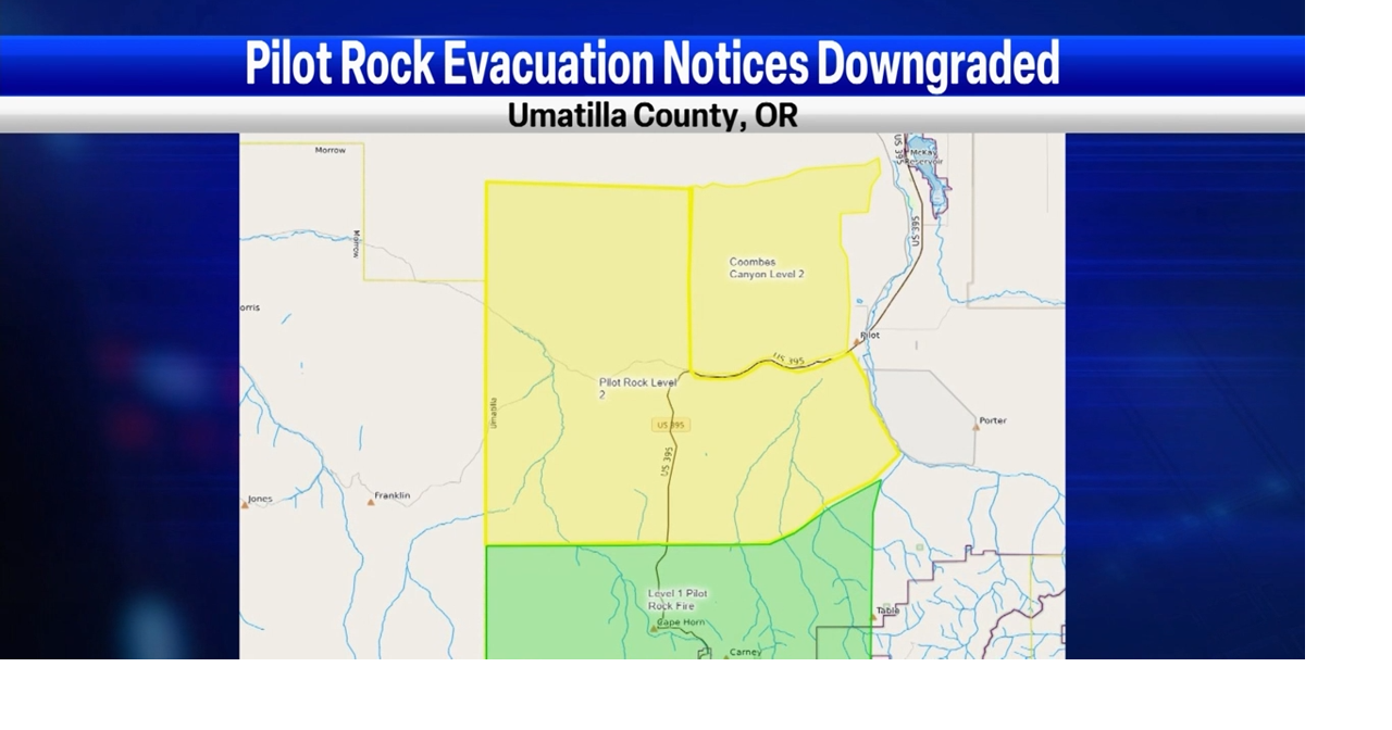 Some evacuations removed for Pilot Rock Fire, containment still at 95% ...