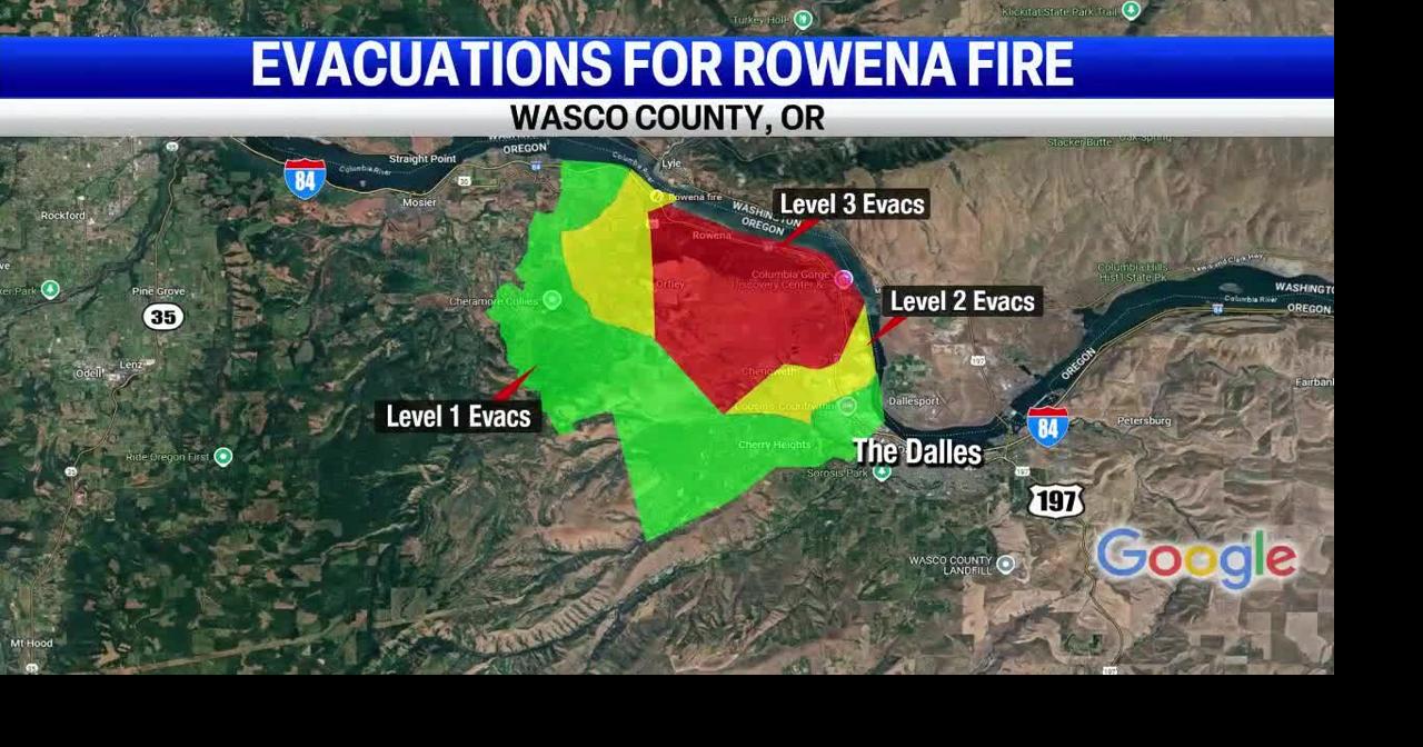 Governor Kotek declares emergency as Rowena Fire threatens Wasco County ...