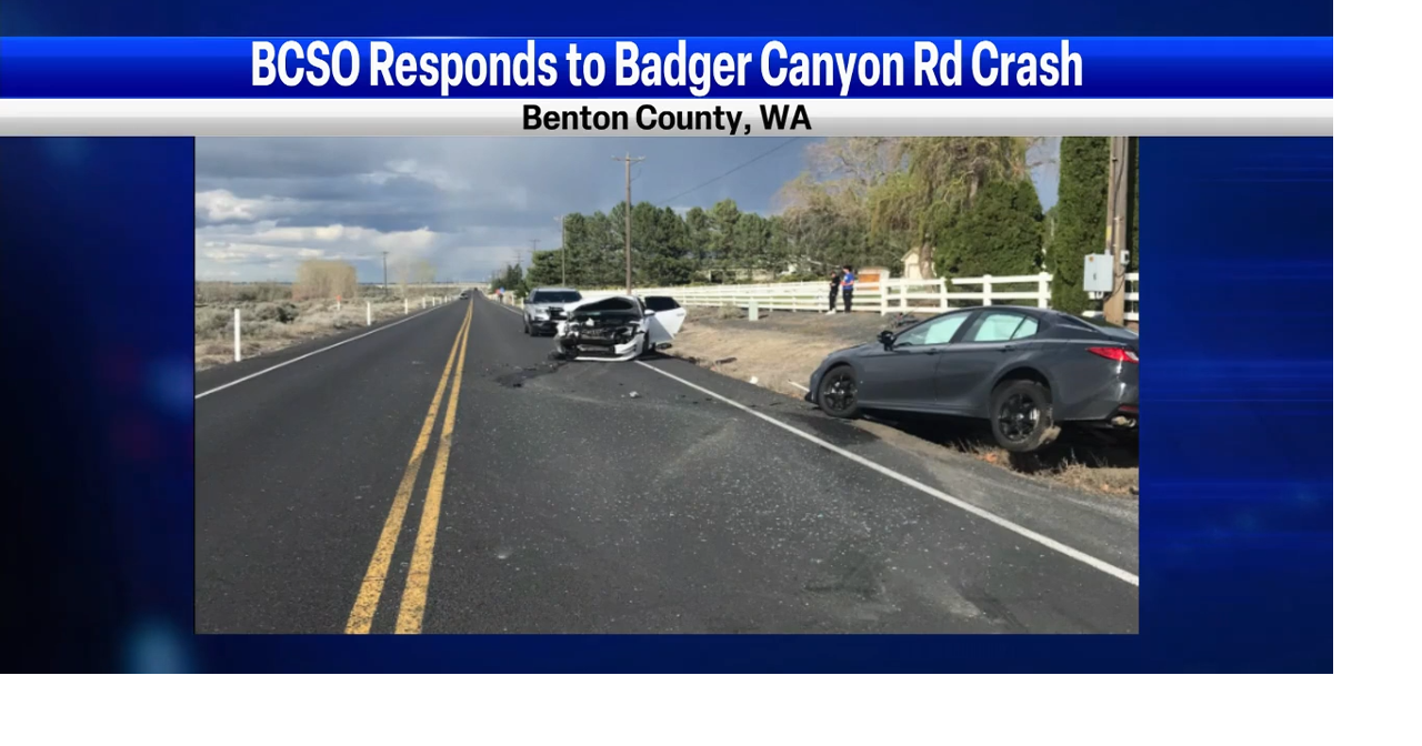 Benton County sheriff's deputies respond to crash on Badger Canyon Road ...
