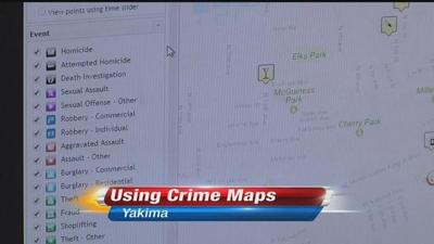 Yakima PD encourages use of crime map websites | Archives | nbcrightnow.com