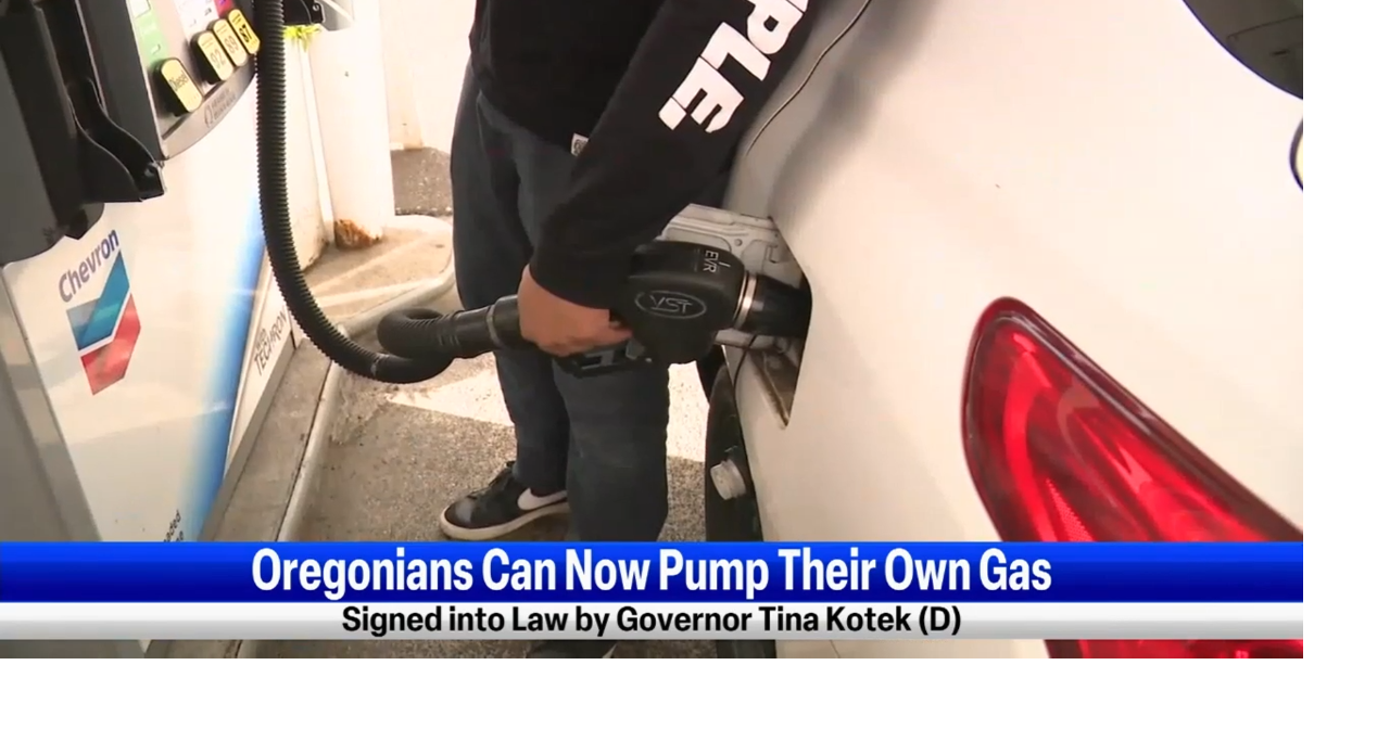 Power at the gas pump: Oregon lets drivers fuel their own cars, lifting ...