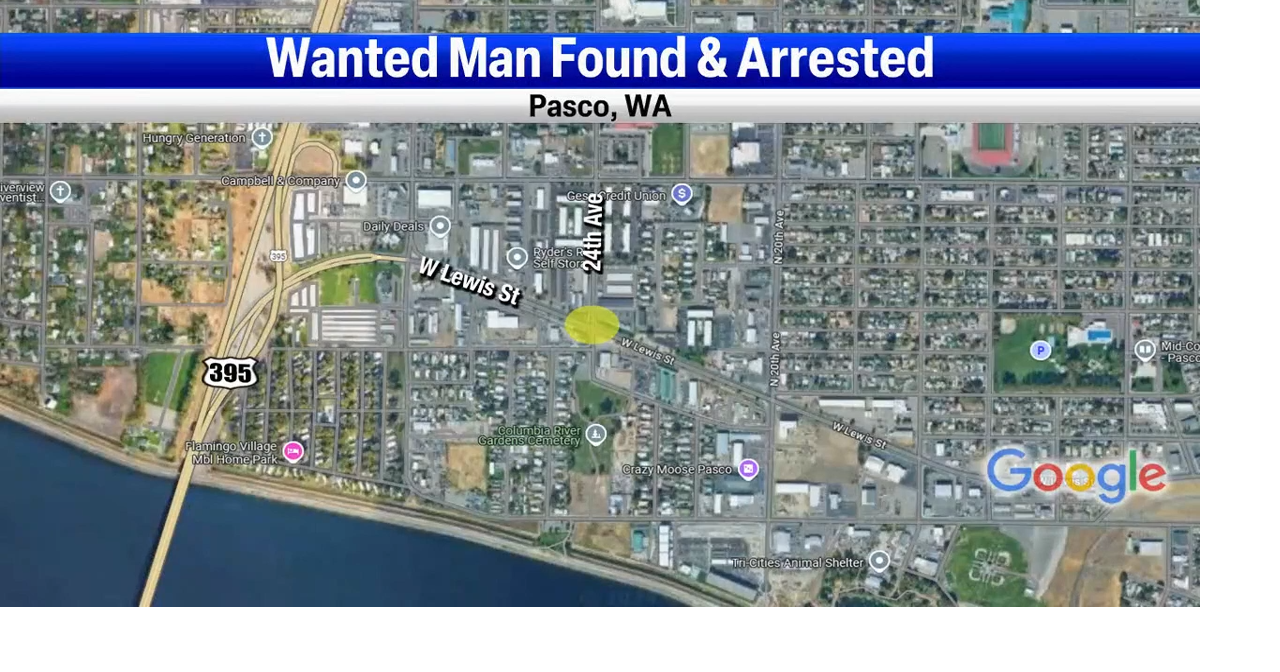 Wanted man shot with pepperballs, arrested in Pasco | Tri-Cities News | nbcrightnow.com