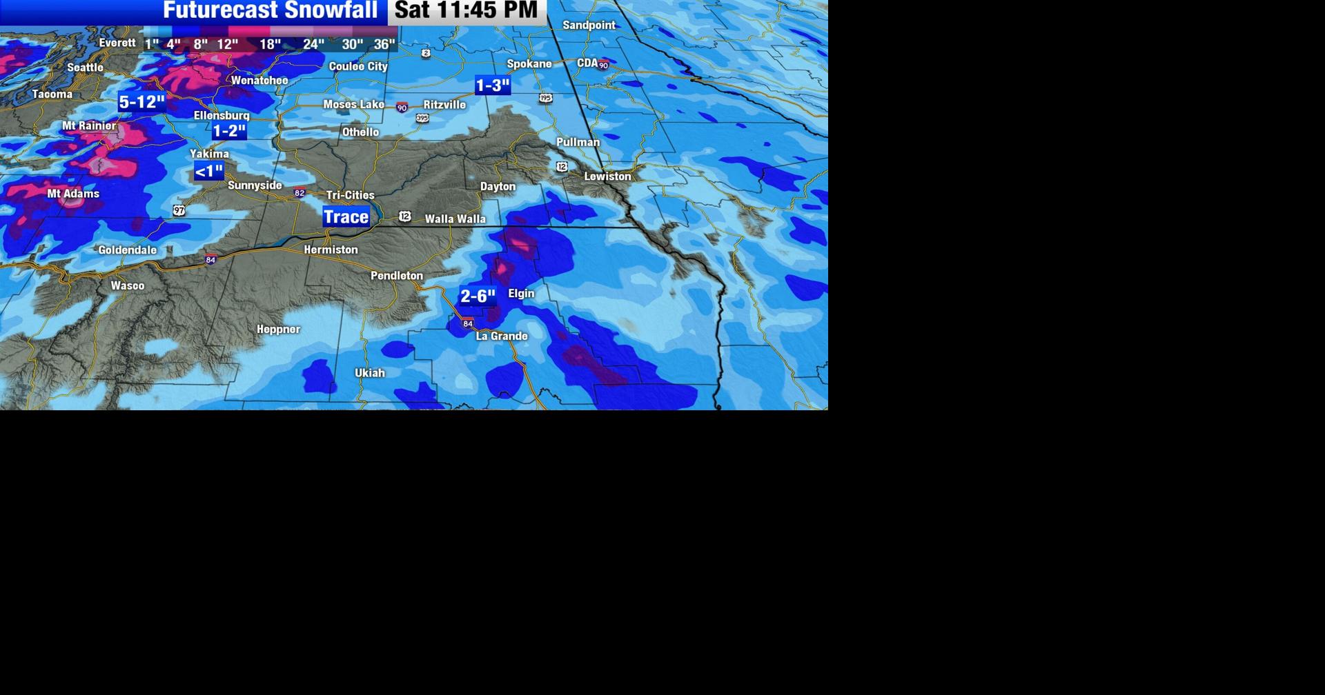 More mountain snow this weekend will impact cross-state travel while ...