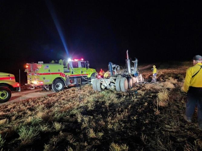 Suspicious semi fire burns 1/4 acre off Coffin Rd | News | nbcrightnow.com