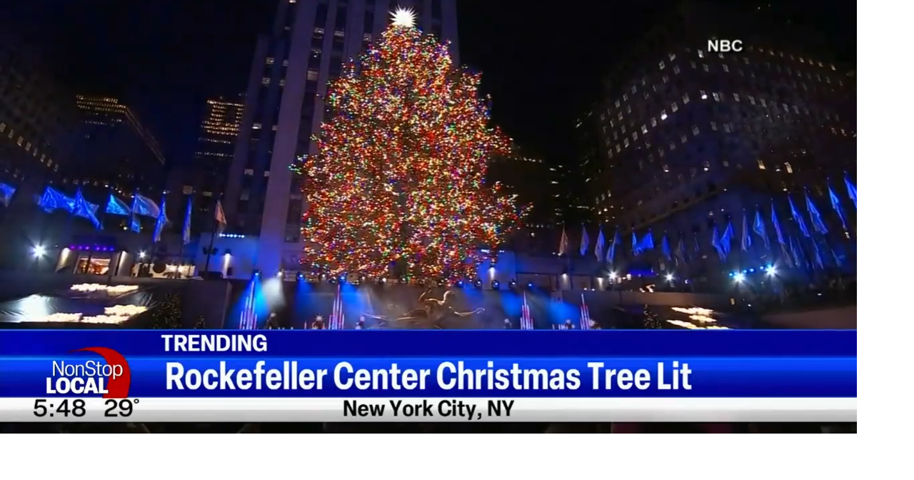 What's Trending? Rockefeller Tree Lighting | Top Video | nbcrightnow.com