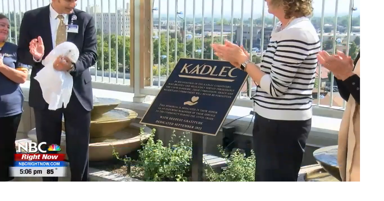 Kadlec dedicates memorial for pandemic caregivers | News | nbcrightnow.com