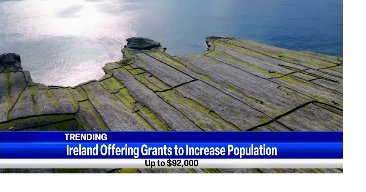 Trending: Ireland will pay people to live on island | Top Video ...