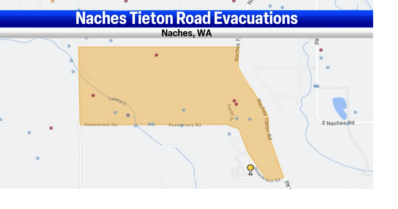 Multiple brush fires burning near Naches, Level 3 evacuations underway ...