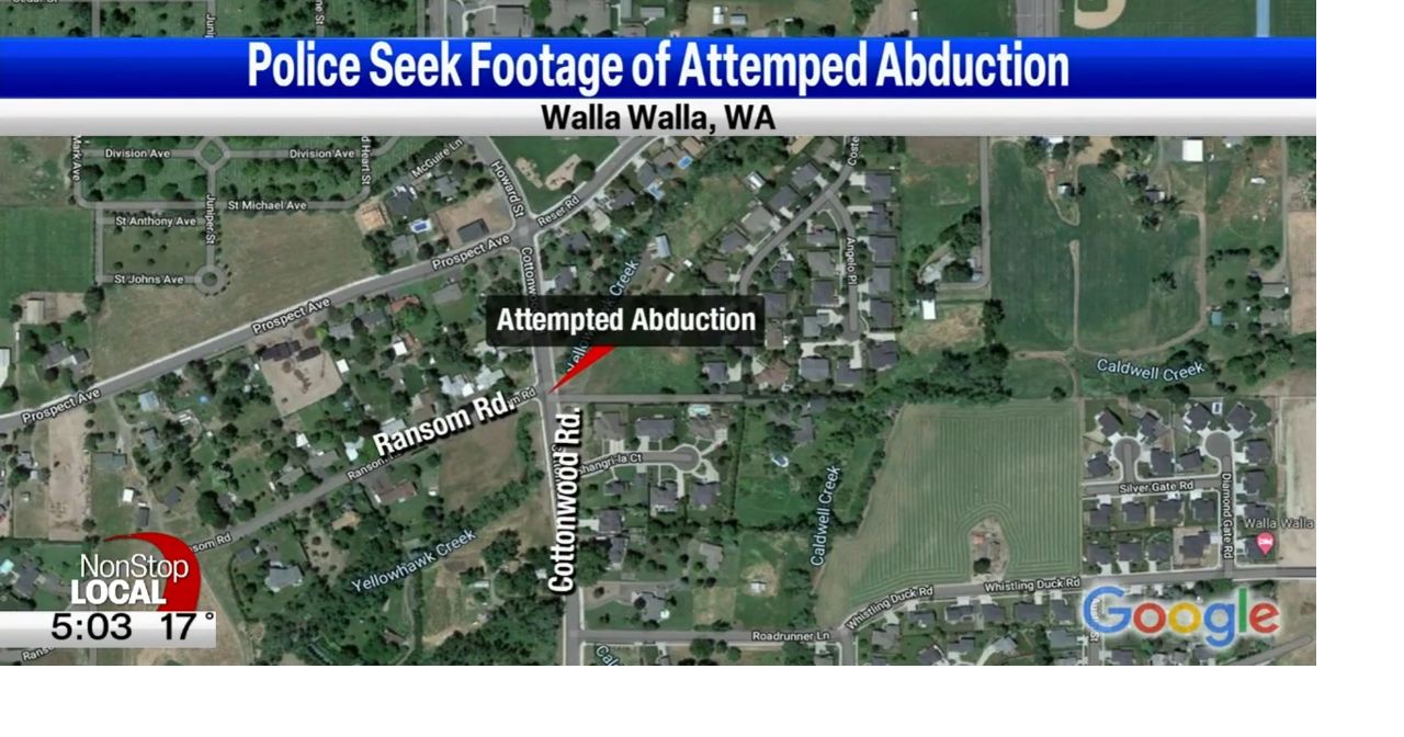 Police look for surveillance of possible attempted abduction in Walla ...