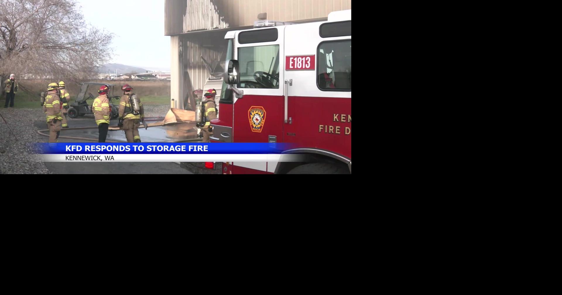 Fire breaks out at Kennewick storage unit | Tri-Cities News ...