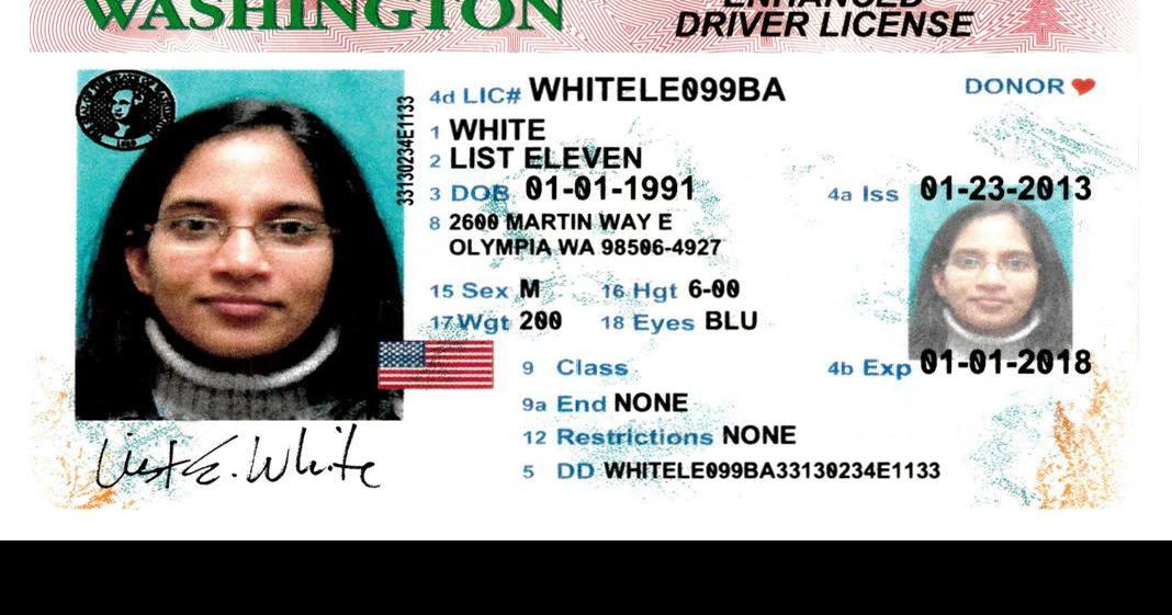 Washington State Enhanced Driver's License & ID | Archives ...