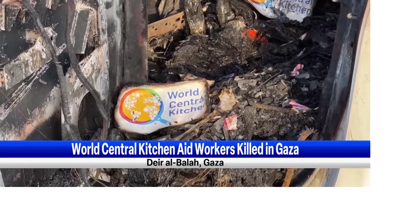 7 World Central Kitchen workers killed in Gaza | Video | nbcrightnow.com
