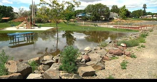 Zintel Canyon Park Flooded Due to Canal Blockage & Recent Rain ...
